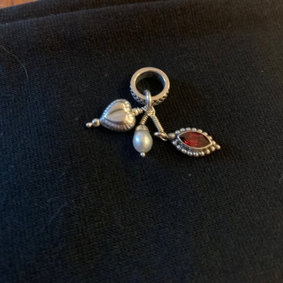 Judith Ripka | Jewelry | Judith Ripka Sterling Garnet Freshwater Pearl ...